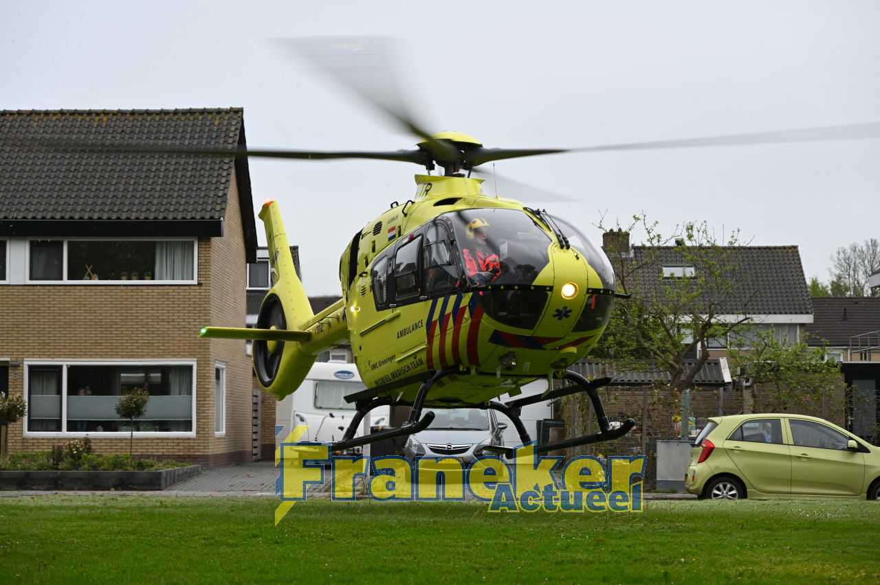 Traumahelikopter ingezet bij medische noodsituatie Franeker *foto's ...